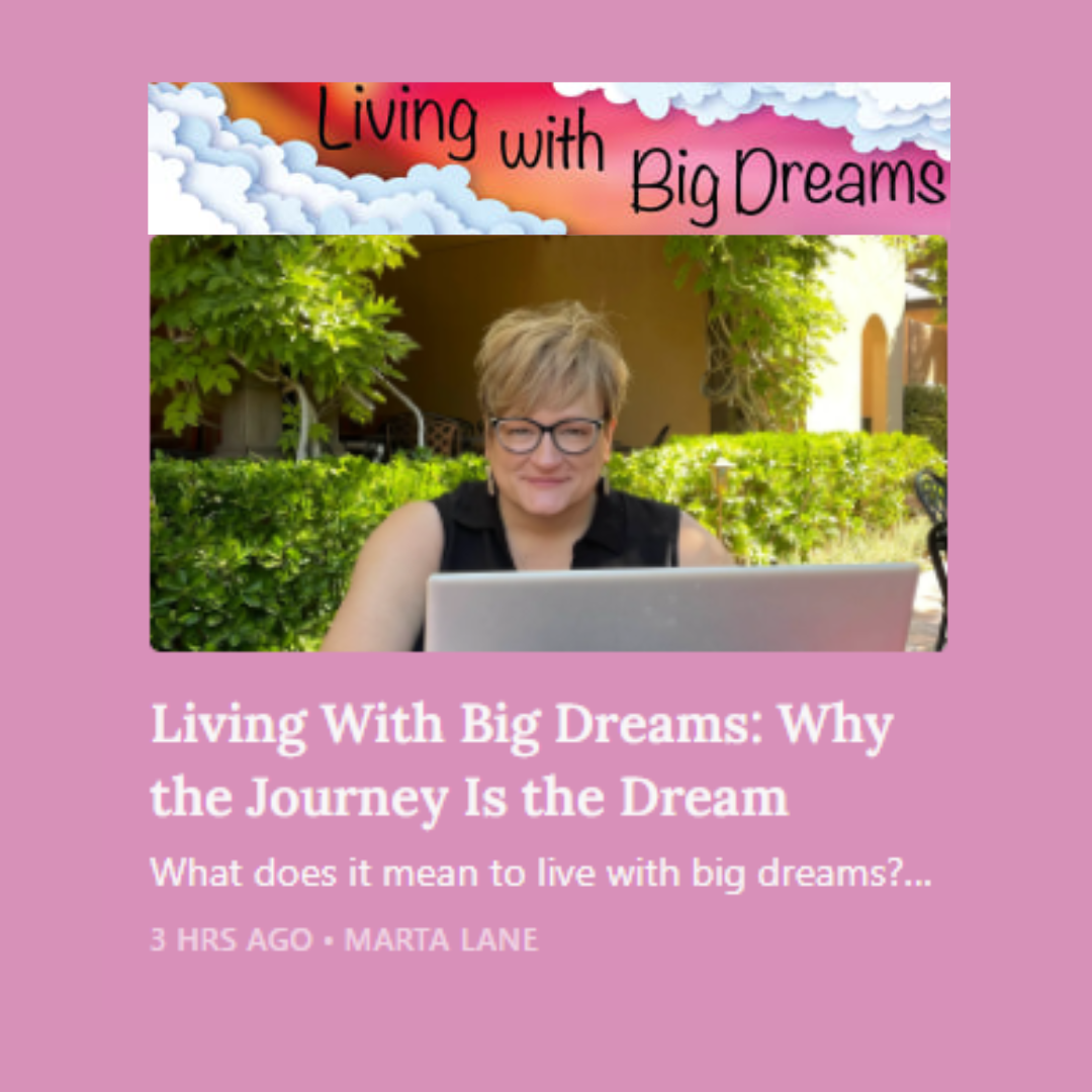 living with big dreams-Catherine Matthews-Author